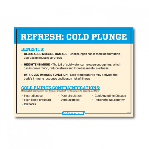 Refresh - Cold Plunge Signage