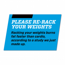 Gym Permanent Signage